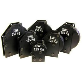 Pulley Block - Steel Wire 150mm x 3 Sheave