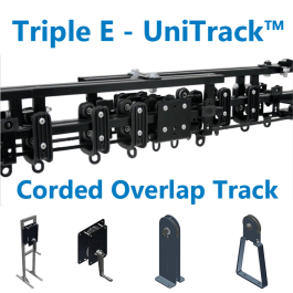 UniTrack - 5m Overlapped Corded Scenery Track Complete Kits